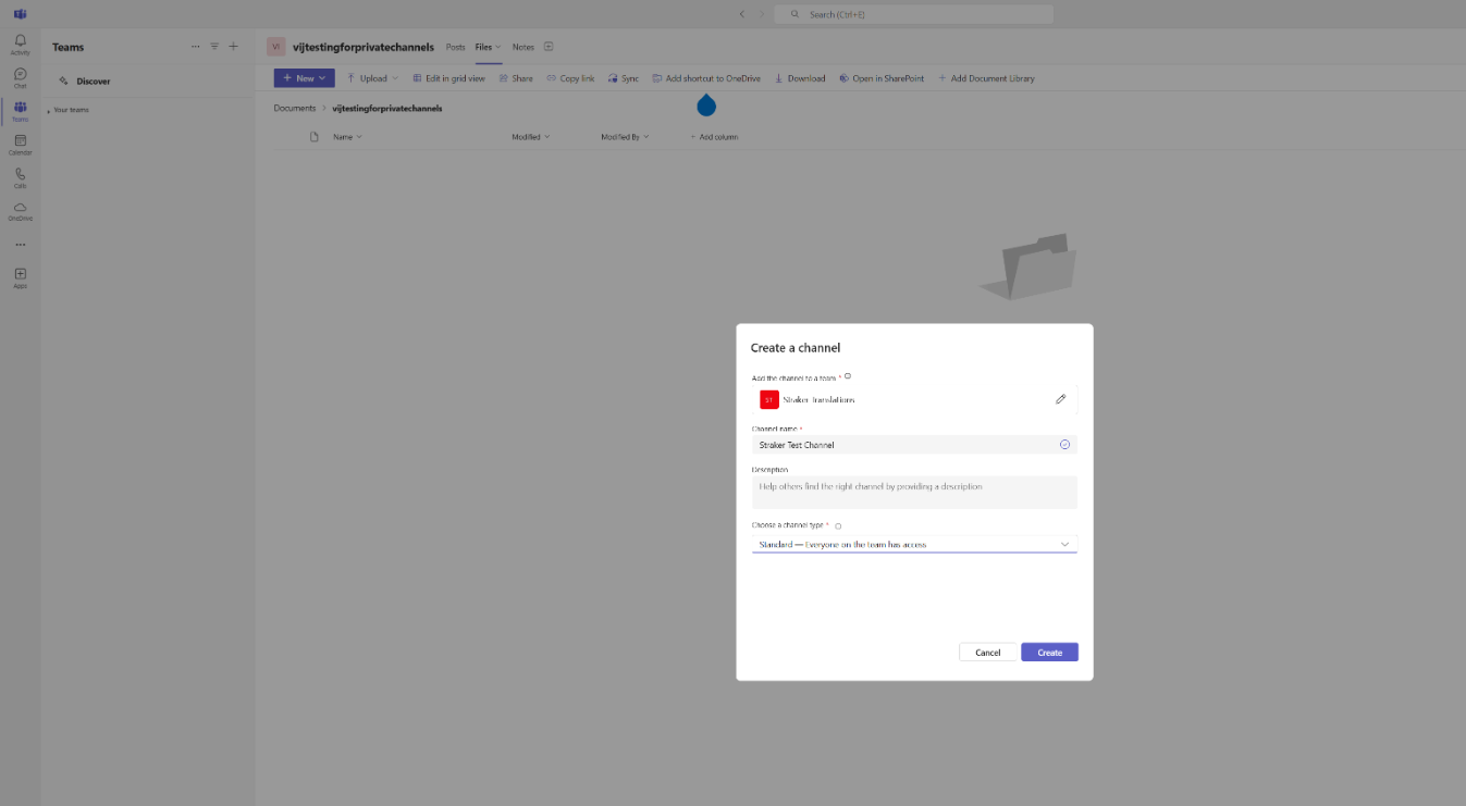How to set up a Translation Channels in Teams